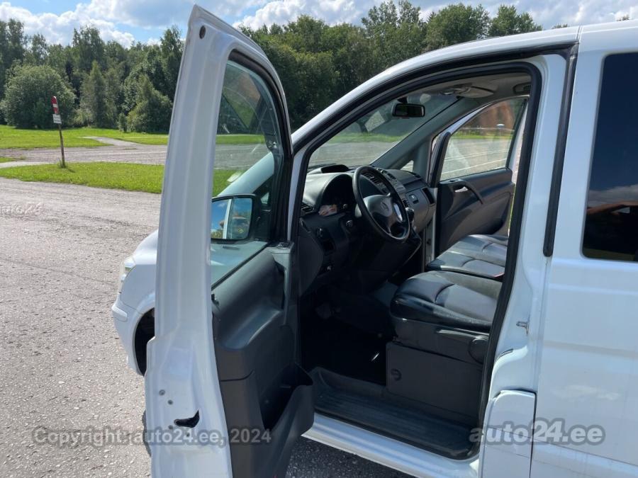 White Mercedes-Benz Vito 2011 in Rapla, with an engine capacity of 2.10 L and mileage of 442 thousand km for 7000 €, photo 10 on AUTOMOTO.COM.LV
