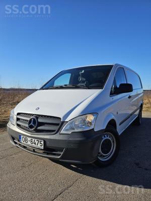 Balts Mercedes-Benz Vito 2011 Rīga, ar dzinēja tilpumu 2.20 L un nobraukumu 194 tūkst. km par 6750 €, foto  vietnē AUTOMOTO.COM.LV