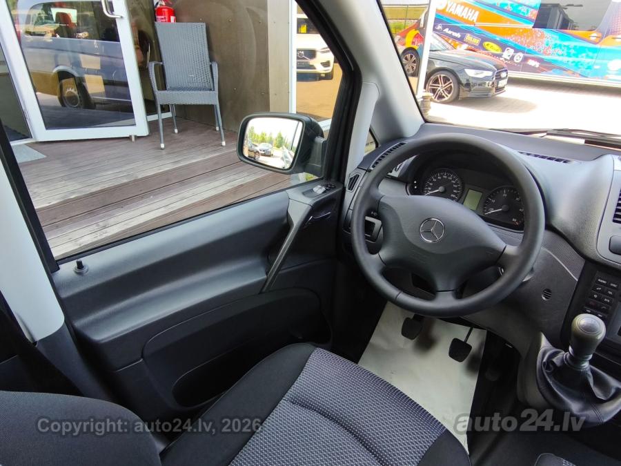 Balts Mercedes-Benz Vito 2011 Tartu, ar dzinēja tilpumu 2.10 L un nobraukumu 220 tūkst. km par 10490 €, foto 9 vietnē AUTOMOTO.COM.LV