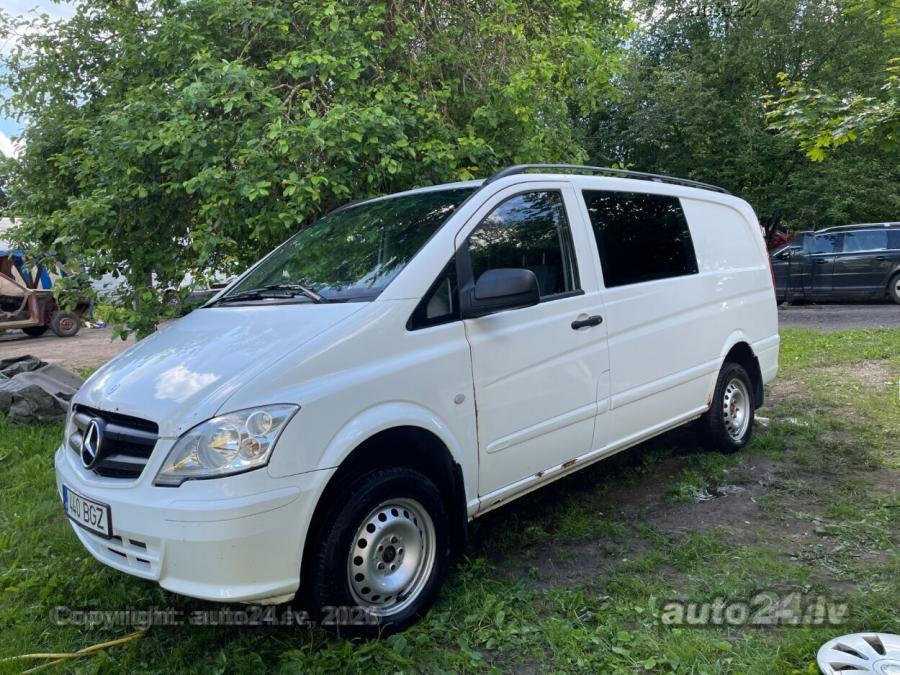 Balts Mercedes-Benz Vito 2012 Tallina, ar dzinēja tilpumu 2.10 L un nobraukumu 664 tūkst. km par 9300 €, foto 5 vietnē AUTOMOTO.COM.LV