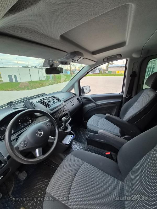 Balts Mercedes-Benz Vito 2013 Tartu, ar dzinēja tilpumu 2.10 L un nobraukumu 0 tūkst. km par 5990 €, foto 9 vietnē AUTOMOTO.COM.LV