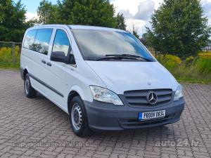 White Mercedes-Benz Vito 2014 in Tartu, with an engine capacity of 2.10 L and mileage of 341 thousand km for 9999 €, photo  on AUTOMOTO.COM.LV