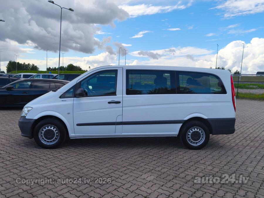 White Mercedes-Benz Vito 2014 in Tartu, with an engine capacity of 2.10 L and mileage of 341 thousand km for 9999 €, photo 7 on AUTOMOTO.COM.LV