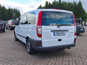 White Mercedes-Benz Vito 2014 in Tartu, with an engine capacity of 2.10 L and mileage of 341 thousand km for 9999 €, photo 8 on AUTOMOTO.COM.LV