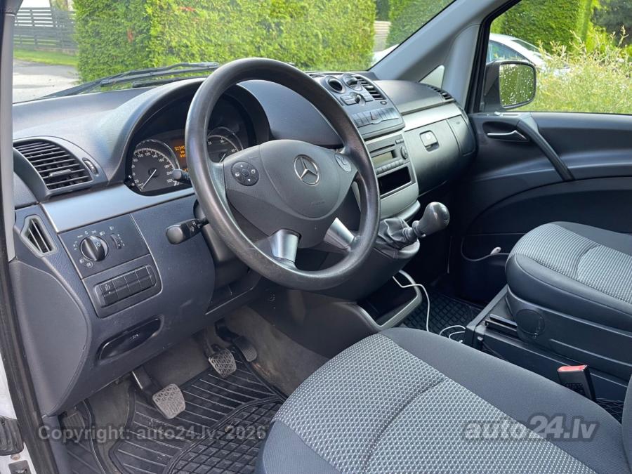 Balts Mercedes-Benz Vito 2014 Tallina, ar dzinēja tilpumu 2.10 L un nobraukumu 323 tūkst. km par 12000 €, foto 6 vietnē AUTOMOTO.COM.LV