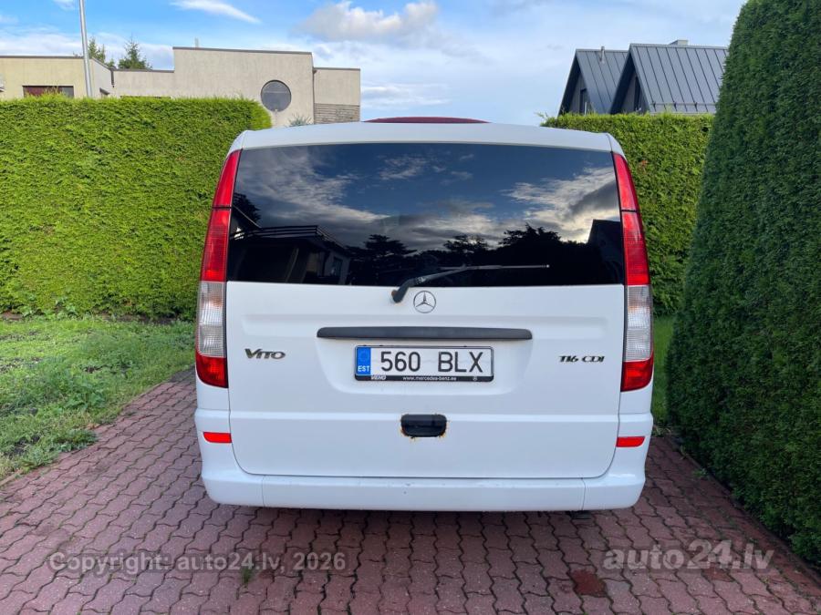 Balts Mercedes-Benz Vito 2014 Tallina, ar dzinēja tilpumu 2.10 L un nobraukumu 323 tūkst. km par 12000 €, foto 9 vietnē AUTOMOTO.COM.LV