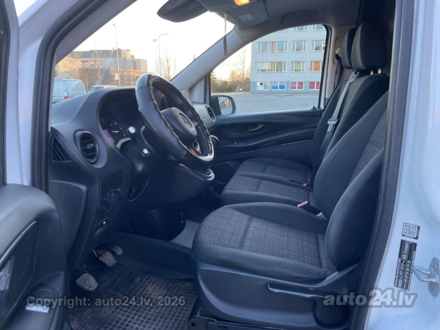 Balts Mercedes-Benz Vito 2015 Tartu, ar dzinēja tilpumu 1.60 L un nobraukumu 0 tūkst. km par 7400 €, foto 11 vietnē AUTOMOTO.COM.LV