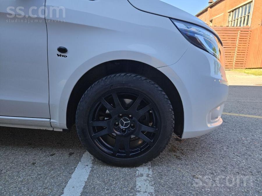 Balts Mercedes-Benz Vito 2016 Cēsis, ar dzinēja tilpumu 1.60 L un nobraukumu 0 tūkst. km par 13500 €, foto 4 vietnē AUTOMOTO.COM.LV