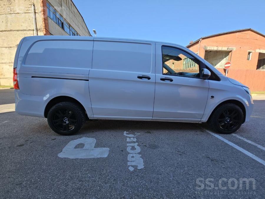 Balts Mercedes-Benz Vito 2016 Cēsis, ar dzinēja tilpumu 1.60 L un nobraukumu 0 tūkst. km par 13500 €, foto 9 vietnē AUTOMOTO.COM.LV