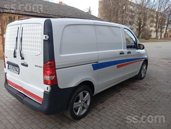 Balts Mercedes-Benz Vito 2016 Balvi, ar dzinēja tilpumu 2.20 L un nobraukumu 119 tūkst. km par 7450 €, foto 5 vietnē AUTOMOTO.COM.LV
