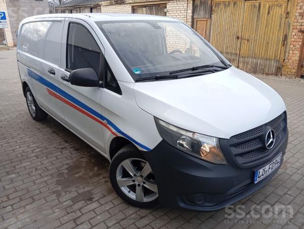 Balts Mercedes-Benz Vito 2016 Balvi, ar dzinēja tilpumu 2.20 L un nobraukumu 119 tūkst. km par 7450 €, foto 8 vietnē AUTOMOTO.COM.LV