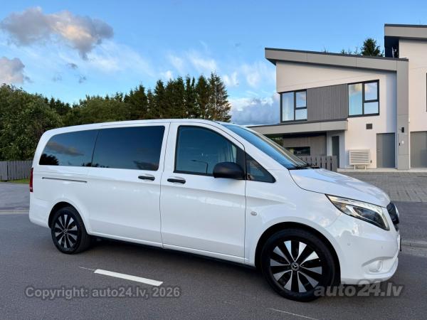 White Mercedes-Benz Vito 2022 in Tallinn, with an engine capacity of 2.00 L and mileage of 192 thousand km for 29900 €, photo 4 on AUTOMOTO.COM.LV