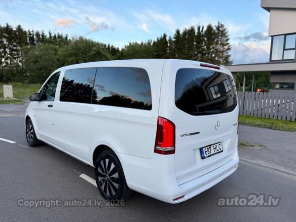White Mercedes-Benz Vito 2022 in Tallinn, with an engine capacity of 2.00 L and mileage of 192 thousand km for 29900 €, photo 7 on AUTOMOTO.COM.LV