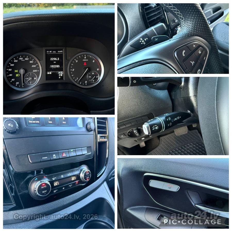 Balts Mercedes-Benz Vito 2022 Tallina, ar dzinēja tilpumu 2.00 L un nobraukumu 192 tūkst. km par 27800 €, foto 17 vietnē AUTOMOTO.COM.LV