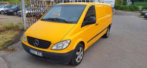 Dzeltens Mercedes-Benz Vito 2007 Viļņa, ar dzinēja tilpumu 2.18 L un nobraukumu 161 tūkst. km par 5500 €, foto  vietnē AUTOMOTO.COM.LV
