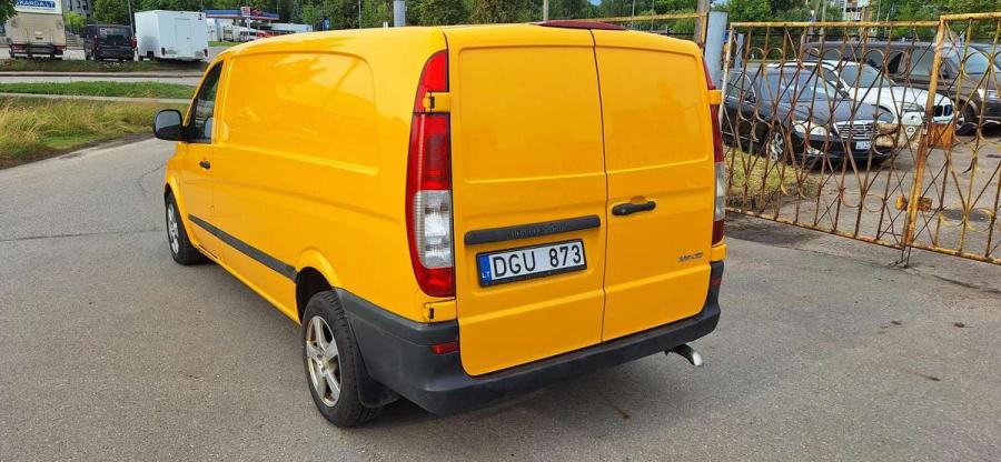 Dzeltens Mercedes-Benz Vito 2007 Viļņa, ar dzinēja tilpumu 2.18 L un nobraukumu 161 tūkst. km par 5500 €, foto 5 vietnē AUTOMOTO.COM.LV