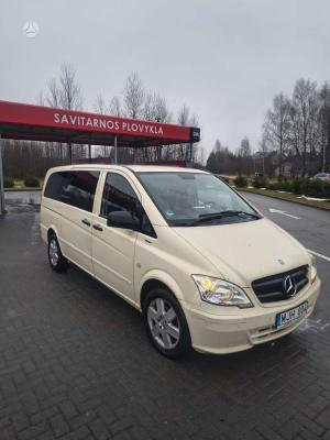 Yellow Mercedes-Benz Vito 2011 in Rokiskis, with an engine capacity of 2.14 L and mileage of 360 thousand km for 6000 €, photo 2 on AUTOMOTO.COM.LV