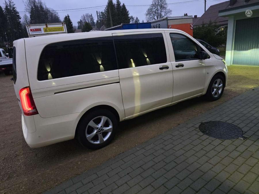 Dzeltens Mercedes-Benz Vito 2020 Kelmė, ar dzinēja tilpumu 2.00 L un nobraukumu 441 tūkst. km par 17200 €, foto 13 vietnē AUTOMOTO.COM.LV