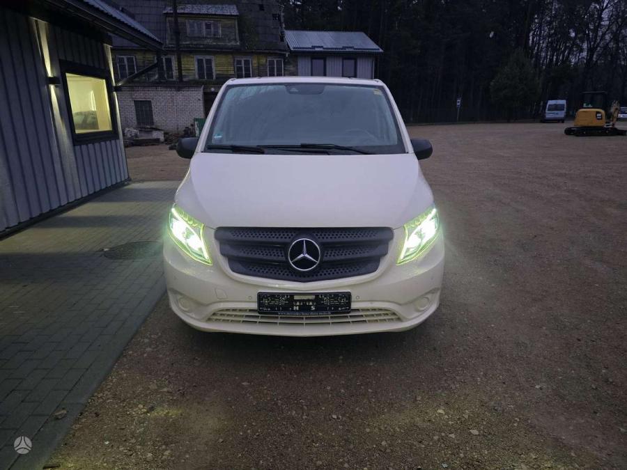 Dzeltens Mercedes-Benz Vito 2020 Kelmė, ar dzinēja tilpumu 2.00 L un nobraukumu 441 tūkst. km par 17200 €, foto 16 vietnē AUTOMOTO.COM.LV