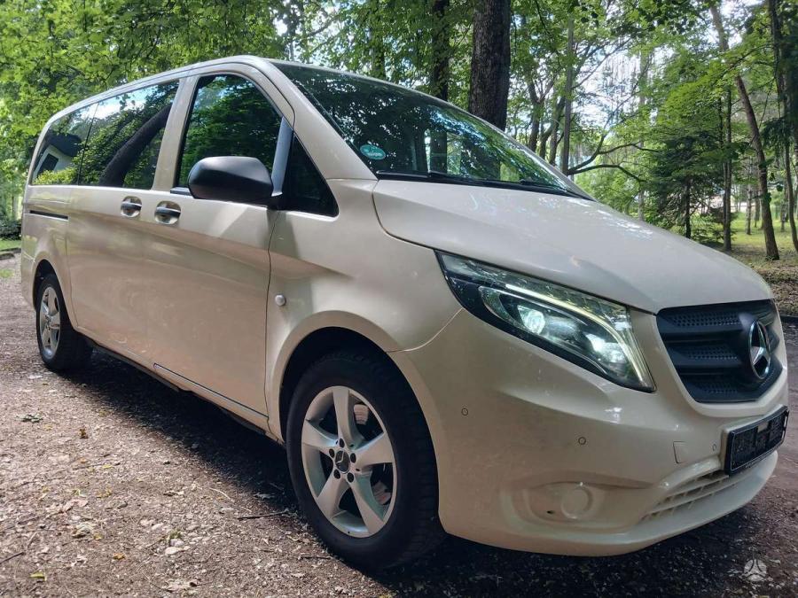 Yellow Mercedes-Benz Vito 2020 in Kelme, with an engine capacity of 2.00 L and mileage of 441 thousand km for 15000 €, photo 1 on AUTOMOTO.COM.LV