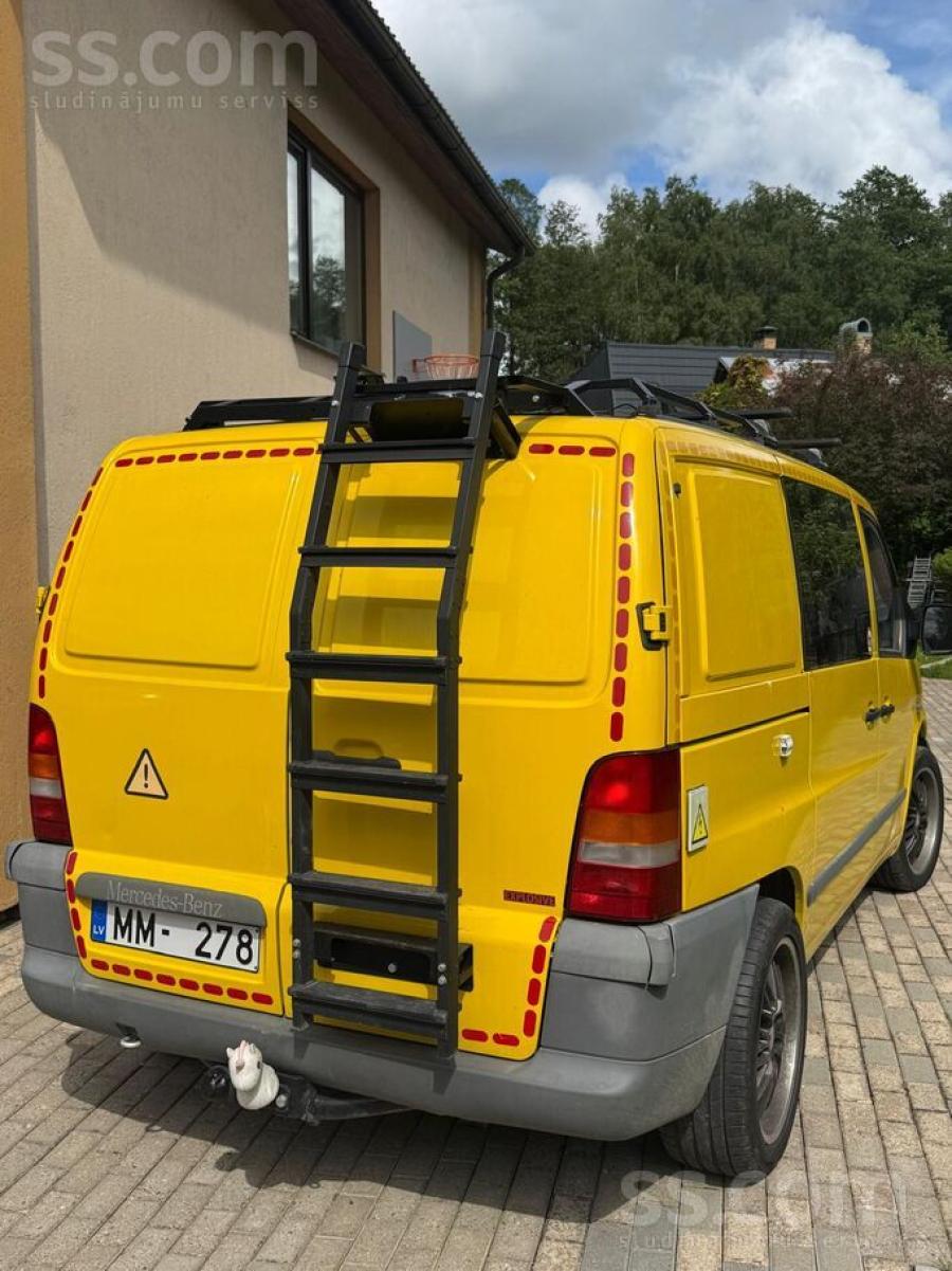 Dzeltens Mercedes-Benz Vito 2002 Rīga, ar dzinēja tilpumu 2.20 L un nobraukumu 67 tūkst. km par 4500 €, foto 4 vietnē AUTOMOTO.COM.LV