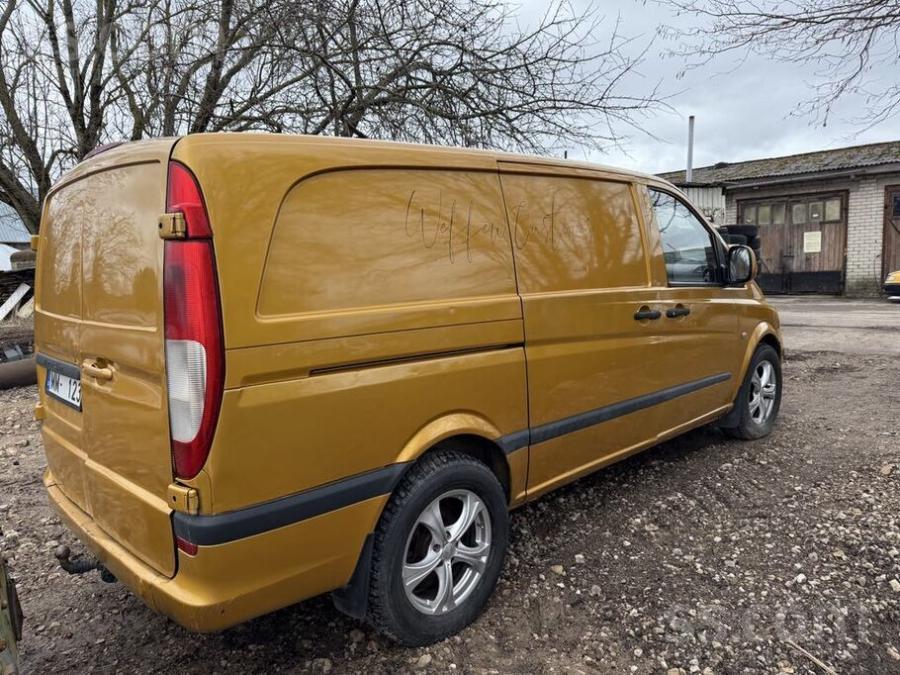 Dzeltens Mercedes-Benz Vito 2004 Rīga, ar dzinēja tilpumu 2.20 L un nobraukumu 464 tūkst. km par 2000 €, foto 4 vietnē AUTOMOTO.COM.LV