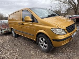 Dzeltens Mercedes-Benz Vito 2004 Rīga, ar dzinēja tilpumu 2.20 L un nobraukumu 464 tūkst. km par 2000 €, foto 5 vietnē AUTOMOTO.COM.LV