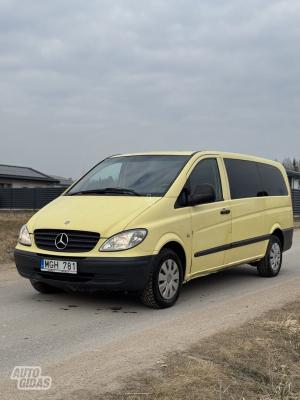 Dzeltens Mercedes-Benz Vito 2007 Viļņa, ar dzinēja tilpumu 2.10 L un nobraukumu 374 tūkst. km par 3200 €, foto  vietnē AUTOMOTO.COM.LV