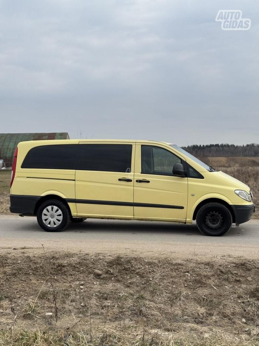 Dzeltens Mercedes-Benz Vito 2007 Viļņa, ar dzinēja tilpumu 2.10 L un nobraukumu 374 tūkst. km par 3200 €, foto 4 vietnē AUTOMOTO.COM.LV