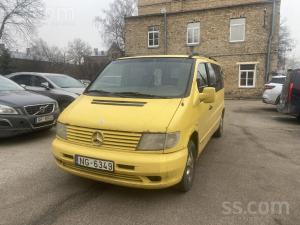 Желтый Мерседес Вито 2000 в Рига, объемом двигателя 2.20 л и пробегом 398 тыс. км за 1200 €, фото 3 на AUTOMOTO.COM.LV