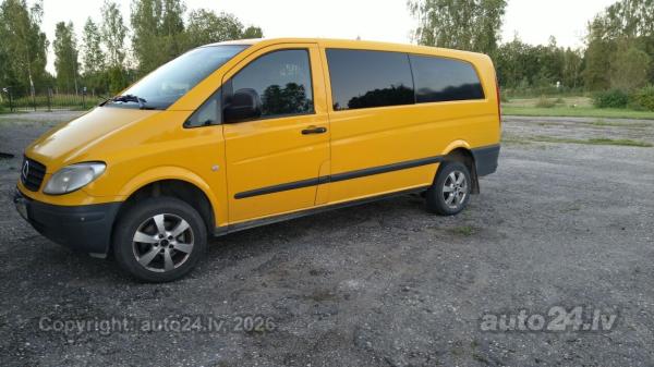 Желтый Мерседес Вито 2009 в Таллин, объемом двигателя 2.10 л и пробегом 0 тыс. км за 7000 €, фото 1 на AUTOMOTO.COM.LV