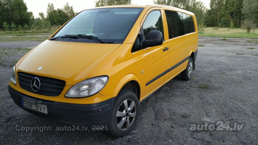 Желтый Мерседес Вито 2009 в Таллин, объемом двигателя 2.10 л и пробегом 0 тыс. км за 7000 €, фото 9 на AUTOMOTO.COM.LV