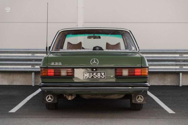 Zaļš Mercedes-Benz W 123 1979 Tallina, ar dzinēja tilpumu 2.31 L un nobraukumu 135 tūkst. km par 12900 €, foto 7 vietnē AUTOMOTO.COM.LV