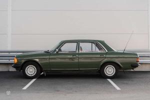 Green Mercedes-Benz W 123 1979 in Tallinn, with an engine capacity of 2.31 L and mileage of 135 thousand km for 12900 €, photo 9 on AUTOMOTO.COM.LV