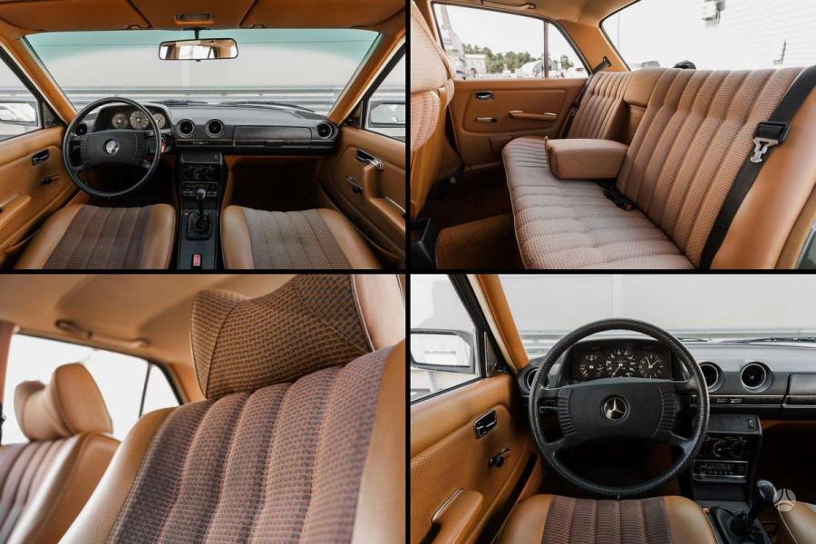 Green Mercedes-Benz W 123 1979 in Tallinn, with an engine capacity of 2.31 L and mileage of 135 thousand km for 12900 €, photo 29 on AUTOMOTO.COM.LV