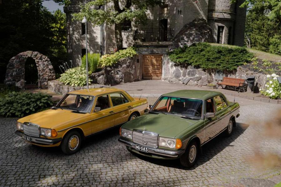 Green Mercedes-Benz W 123 1979 in Tallinn, with an engine capacity of 2.31 L and mileage of 135 thousand km for 12900 €, photo 36 on AUTOMOTO.COM.LV