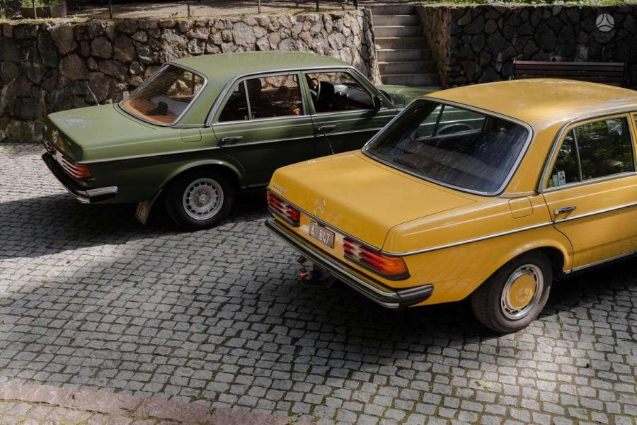 Green Mercedes-Benz W 123 1979 in Tallinn, with an engine capacity of 2.31 L and mileage of 135 thousand km for 12900 €, photo 37 on AUTOMOTO.COM.LV
