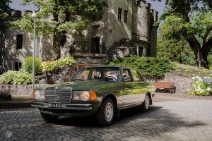 Green Mercedes-Benz W 123 1979 in Tallinn, with an engine capacity of 2.31 L and mileage of 135 thousand km for 12900 €, photo 41 on AUTOMOTO.COM.LV
