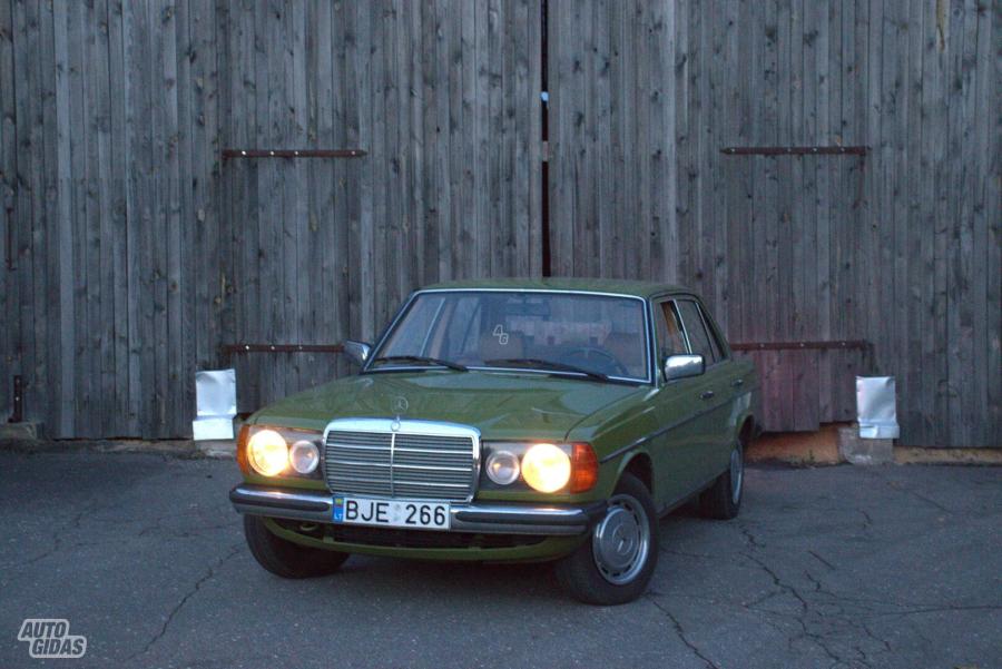 Green Mercedes-Benz W 123 1981 in Taurage, with an engine capacity of 2.00 L and mileage of 211 thousand km for 6900 €, photo 19 on AUTOMOTO.COM.LV