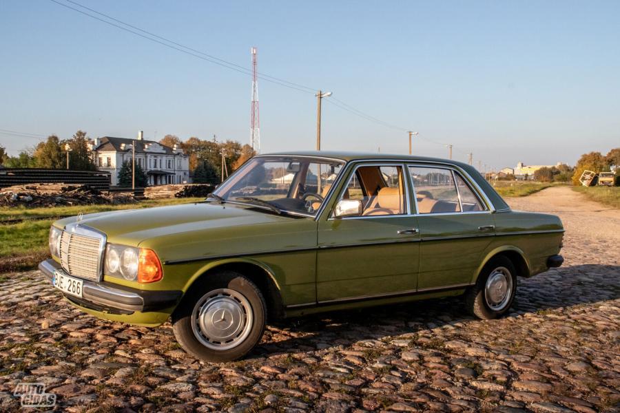Green Mercedes-Benz W 123 1981 in Taurage, with an engine capacity of 2.00 L and mileage of 211 thousand km for 6900 €, photo 21 on AUTOMOTO.COM.LV