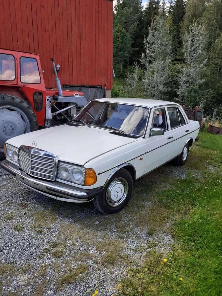 Белый Мерседес W 123 1976 в Рокишкис, объемом двигателя 2.53 л и пробегом 280 тыс. км за 2500 €, фото 3 на AUTOMOTO.COM.LV