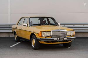 Yellow Mercedes-Benz W 123 1979 in Tallinn, with an engine capacity of 3.00 L and mileage of 261 thousand km for 14500 €, photo 4 on AUTOMOTO.COM.LV