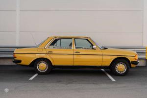 Yellow Mercedes-Benz W 123 1979 in Tallinn, with an engine capacity of 3.00 L and mileage of 261 thousand km for 14500 €, photo 5 on AUTOMOTO.COM.LV