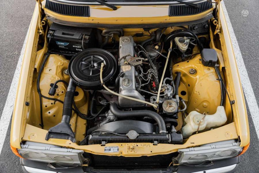 Yellow Mercedes-Benz W 123 1979 in Tallinn, with an engine capacity of 3.00 L and mileage of 261 thousand km for 14500 €, photo 18 on AUTOMOTO.COM.LV