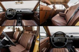 Yellow Mercedes-Benz W 123 1979 in Tallinn, with an engine capacity of 3.00 L and mileage of 261 thousand km for 14500 €, photo 36 on AUTOMOTO.COM.LV