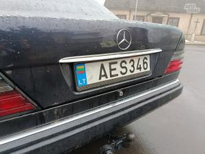 Черный Мерседес W 124 1989 в Шяуляй, объемом двигателя 2.50 л и пробегом 347 тыс. км за 4100 €, фото 15 на AUTOMOTO.COM.LV