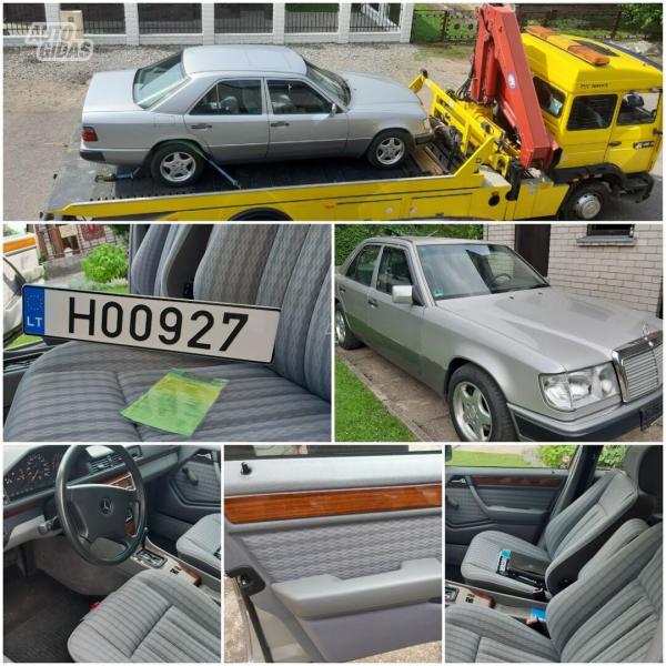 Pelēks Mercedes-Benz W 124 1991 Kauņa, ar dzinēja tilpumu 2.30 L un nobraukumu 215 tūkst. km par 4500 €, foto 2 vietnē AUTOMOTO.COM.LV