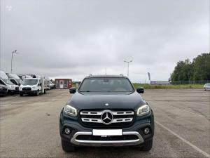 Green Mercedes-Benz X 250 2018 in Vilnius, with an engine capacity of 2.30 L and mileage of 205 thousand km for 21900 €, photo 3 on AUTOMOTO.COM.LV