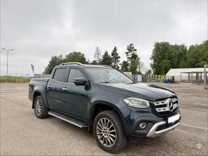 Green Mercedes-Benz X 250 2018 in Vilnius, with an engine capacity of 2.30 L and mileage of 205 thousand km for 21900 €, photo 4 on AUTOMOTO.COM.LV