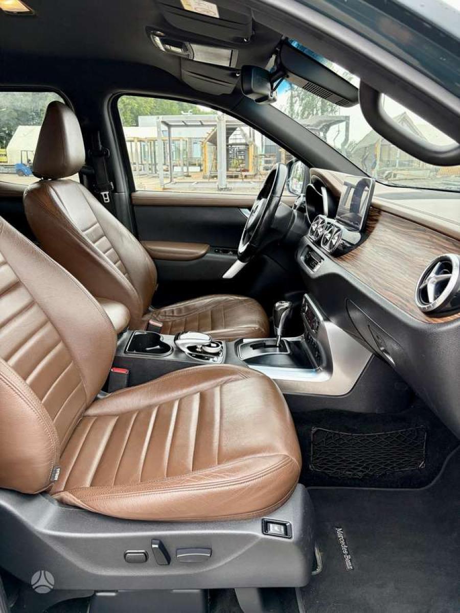 Green Mercedes-Benz X 250 2018 in Vilnius, with an engine capacity of 2.30 L and mileage of 205 thousand km for 21900 €, photo 13 on AUTOMOTO.COM.LV